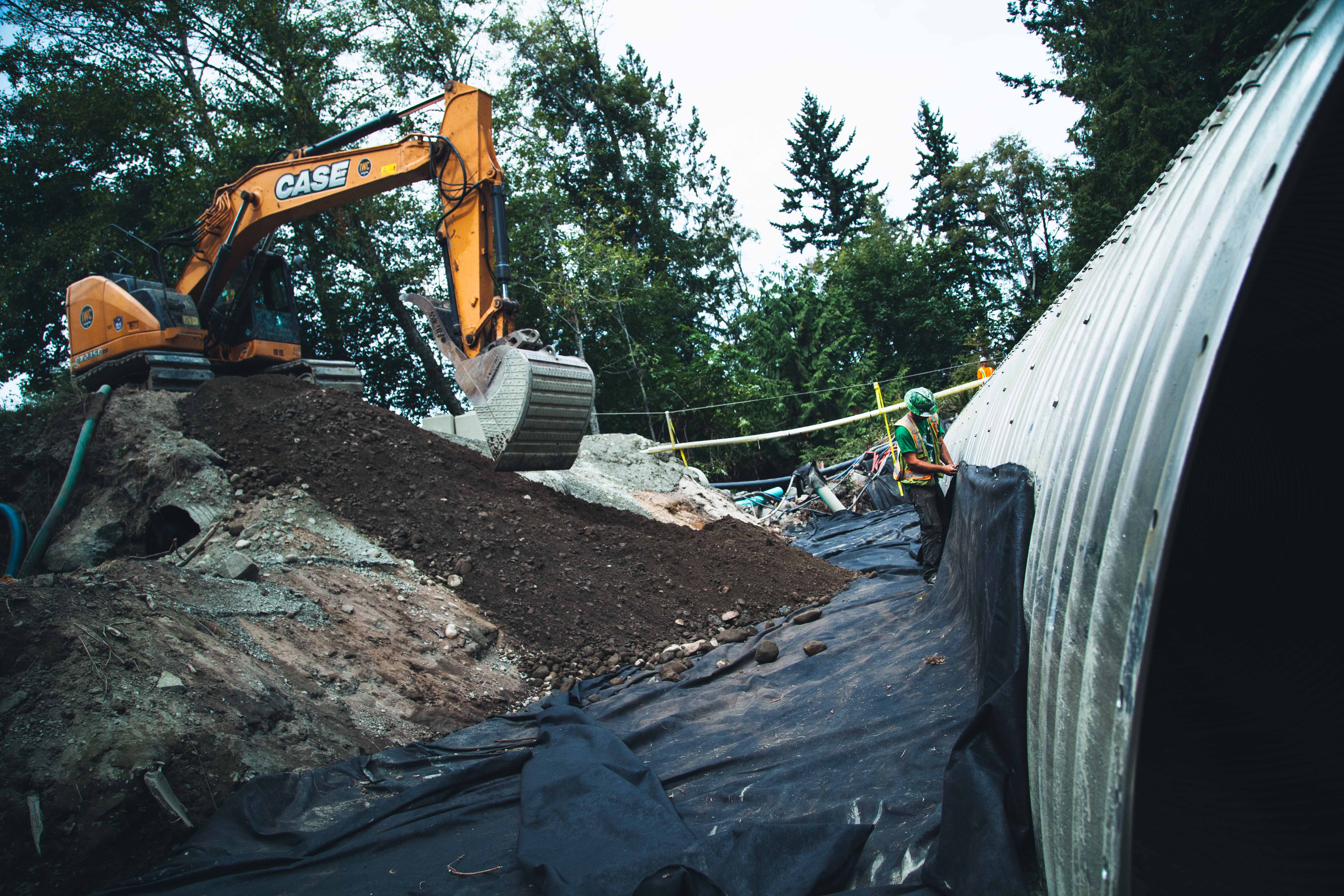 Craig Creek Culvert Construction | IWC Excavation