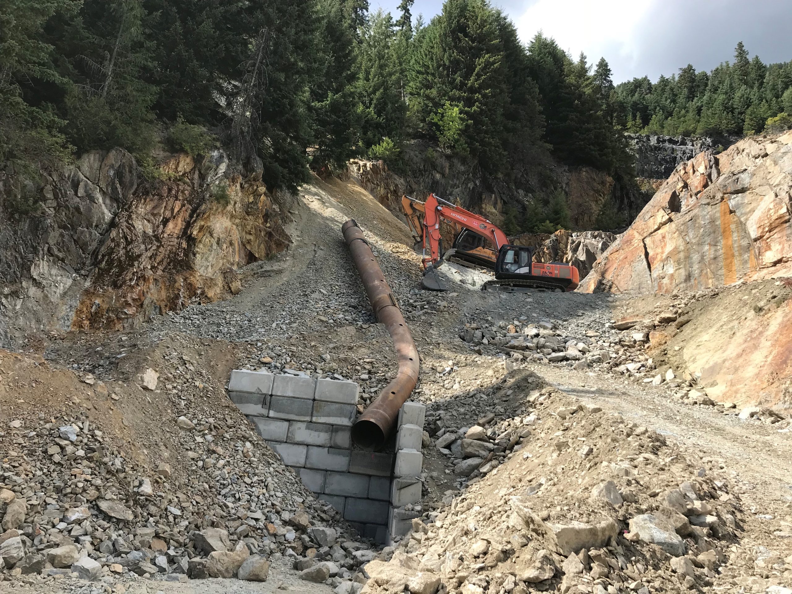 Ore Chute | IWC Excavation